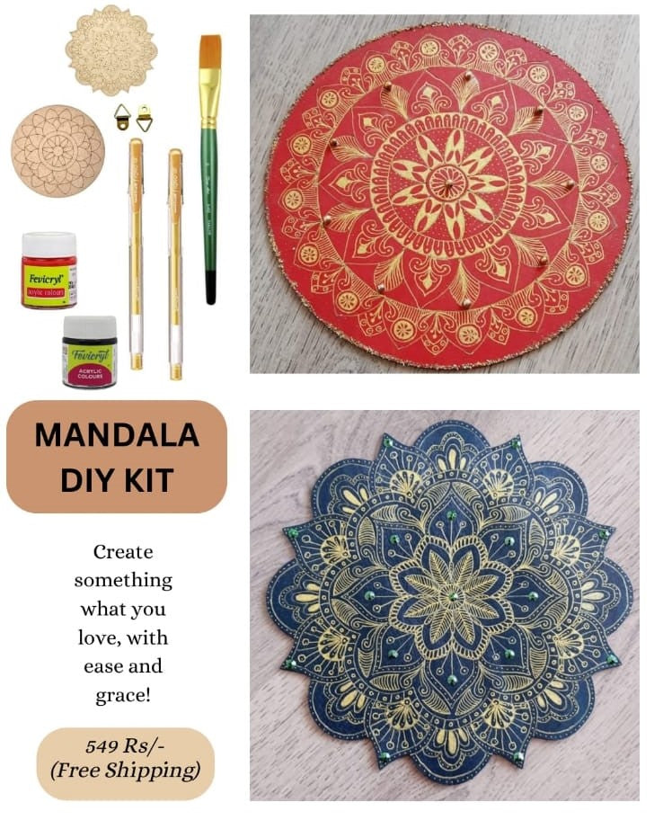 Mandala DIY Crafting Kit – Neha Creation: Mandala All-in-one Store