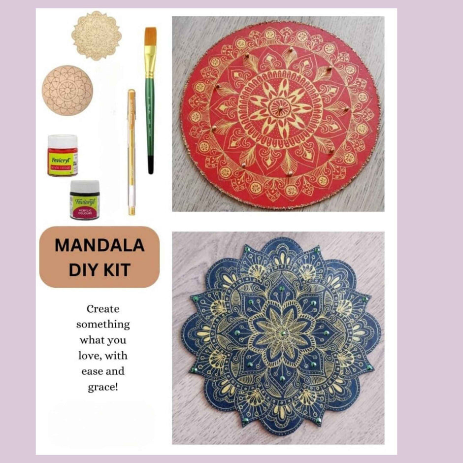 Mandala Art Kits & Combos – Complete DIY Supplies & Guides – Neha ...
