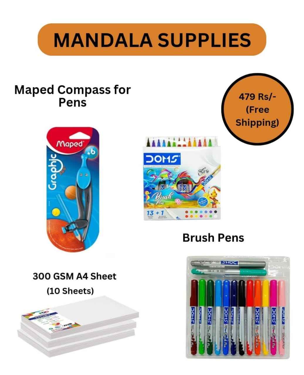 Complete Mandala Crafting Kit – Neha Creation: Mandala All-in-one Store